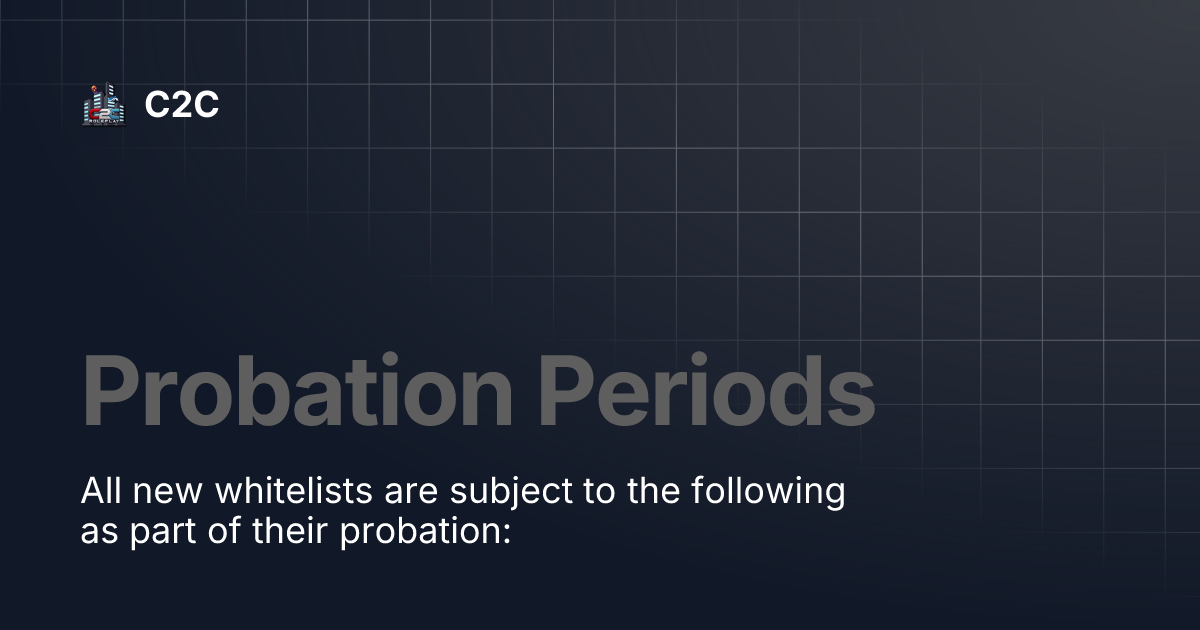 Probation Periods | C2C